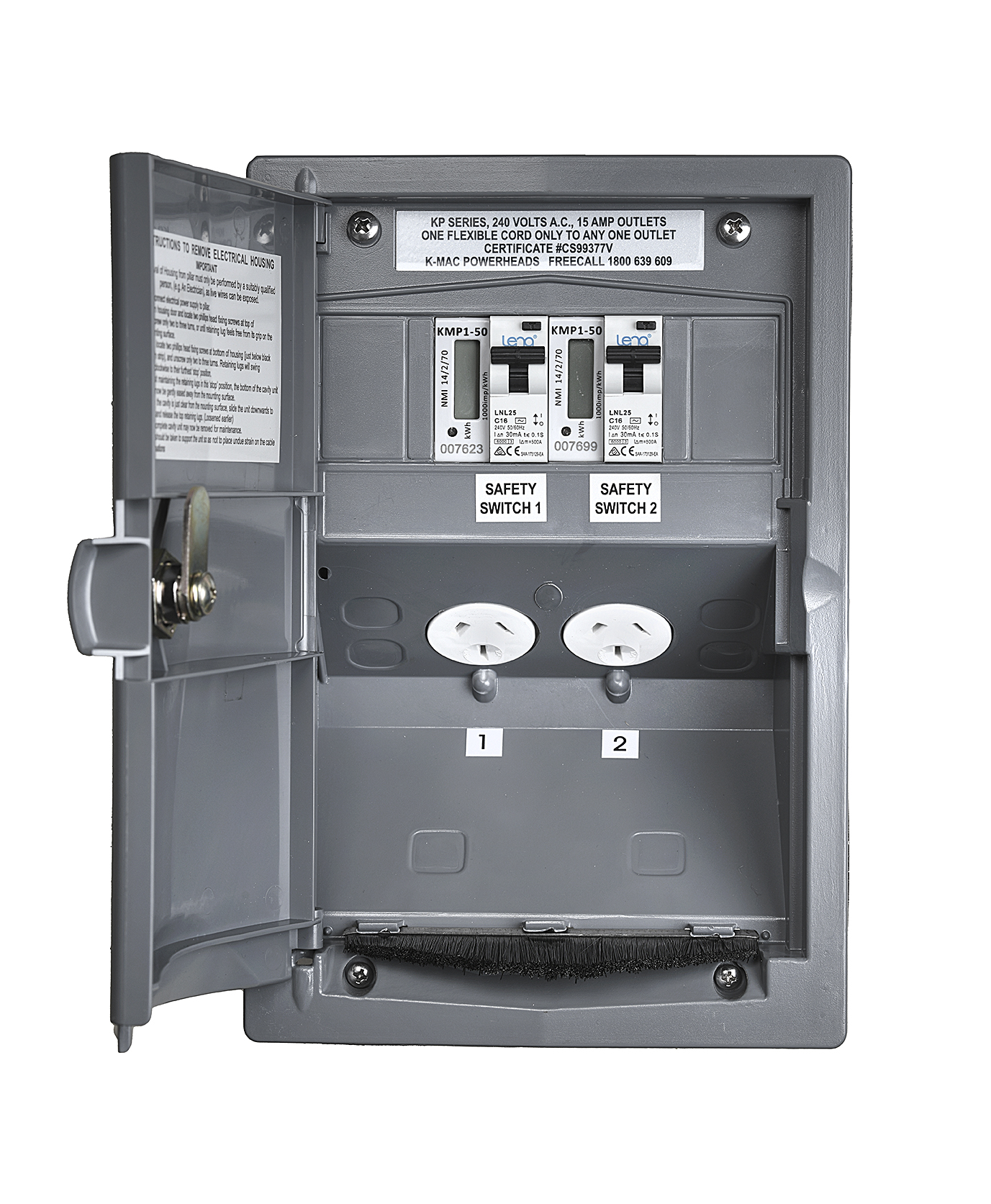 See our Motorhome or Mobile Home Power Pedestal | KP Series