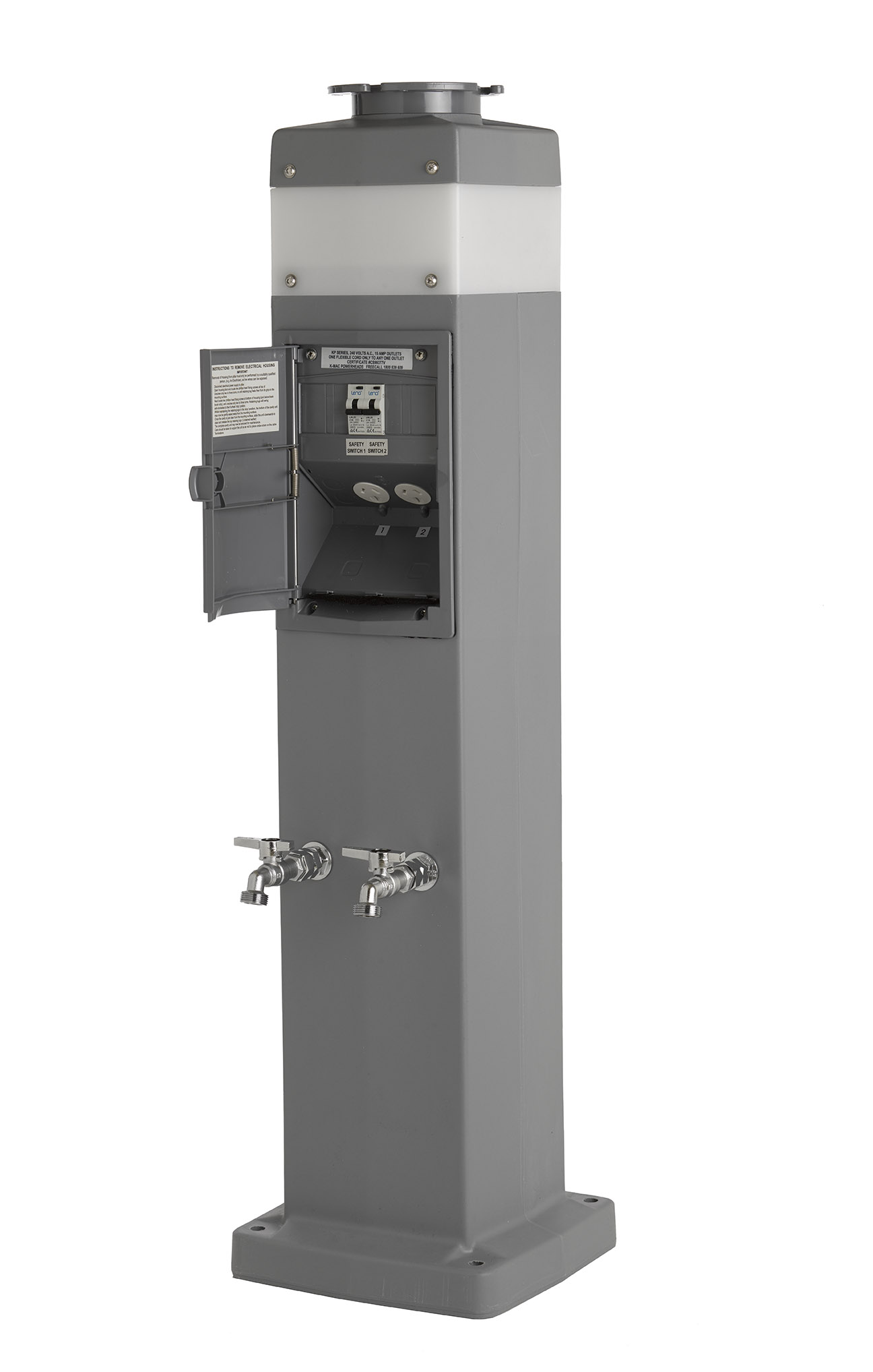 See our Motorhome or Mobile Home Power Pedestal | KP Series