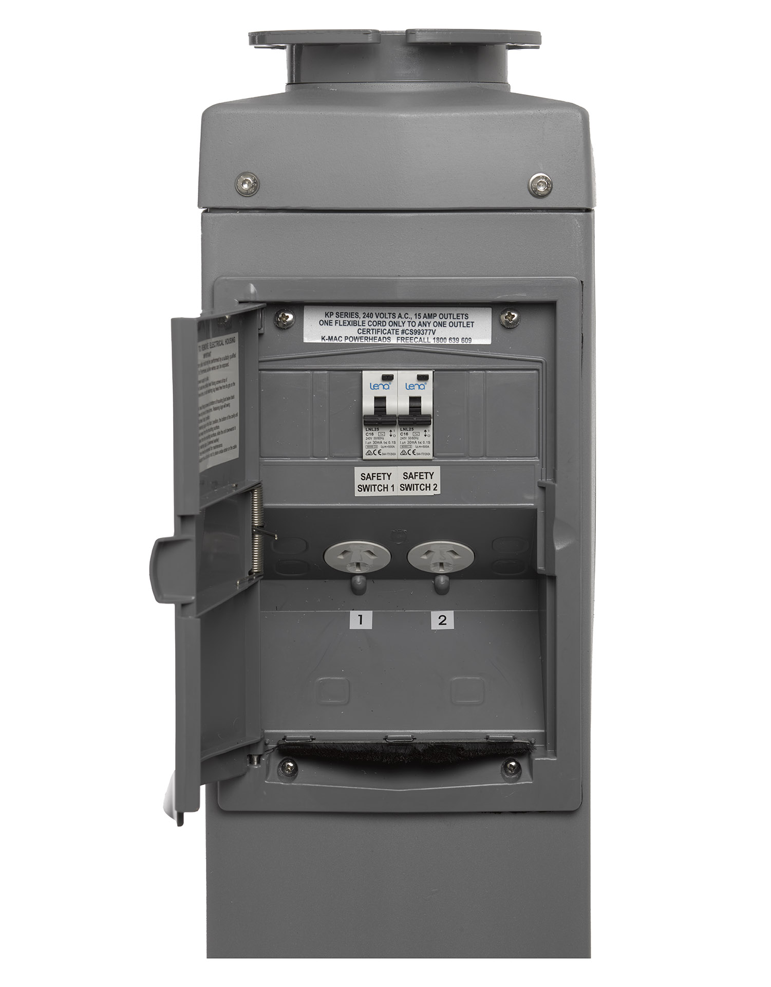 See our Motorhome or Mobile Home Power Pedestal | KP Series